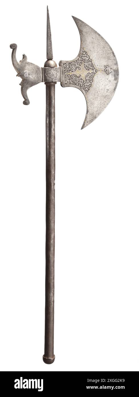 weapons, battle axe, 19th century, PROPERTY-RELEASED Stock Photo - Alamy