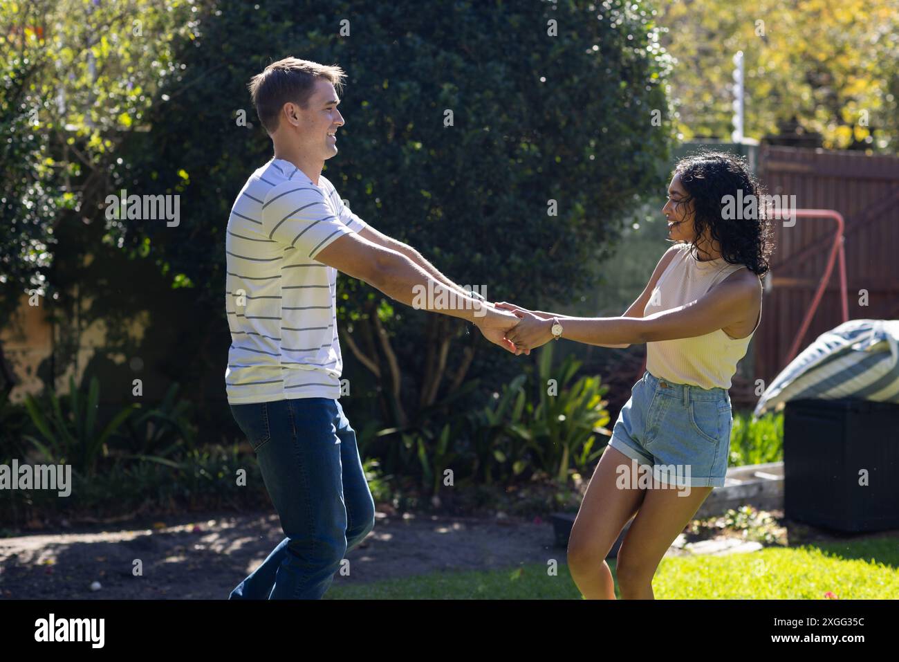 People holding hands dance in hi-res stock photography and images - Alamy