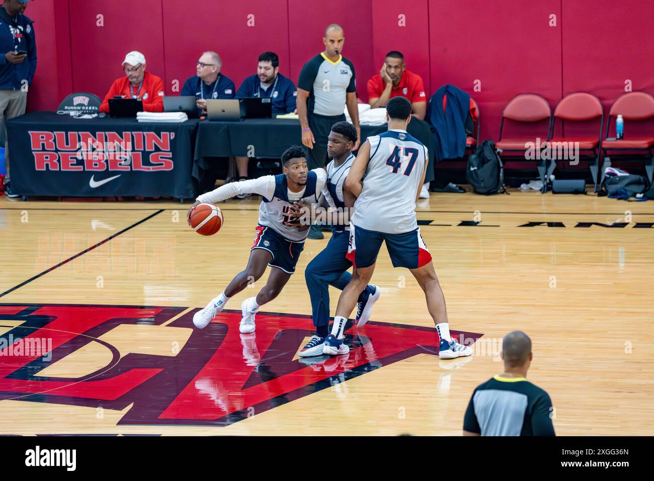 NBA Player Brandon Miller Stock Photo - Alamy