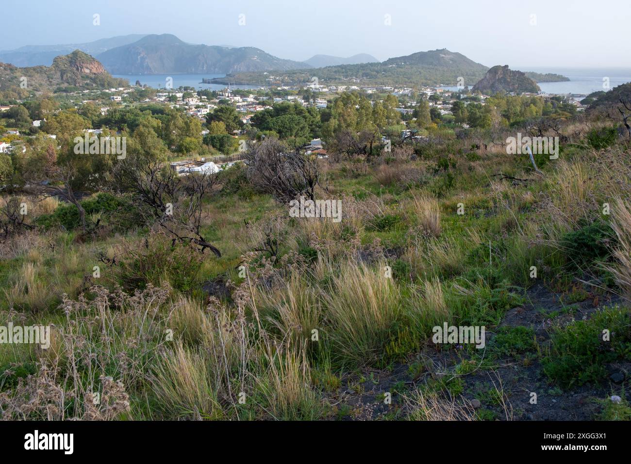 Sicily aeolian islands vulcano porto hi-res stock photography and ...