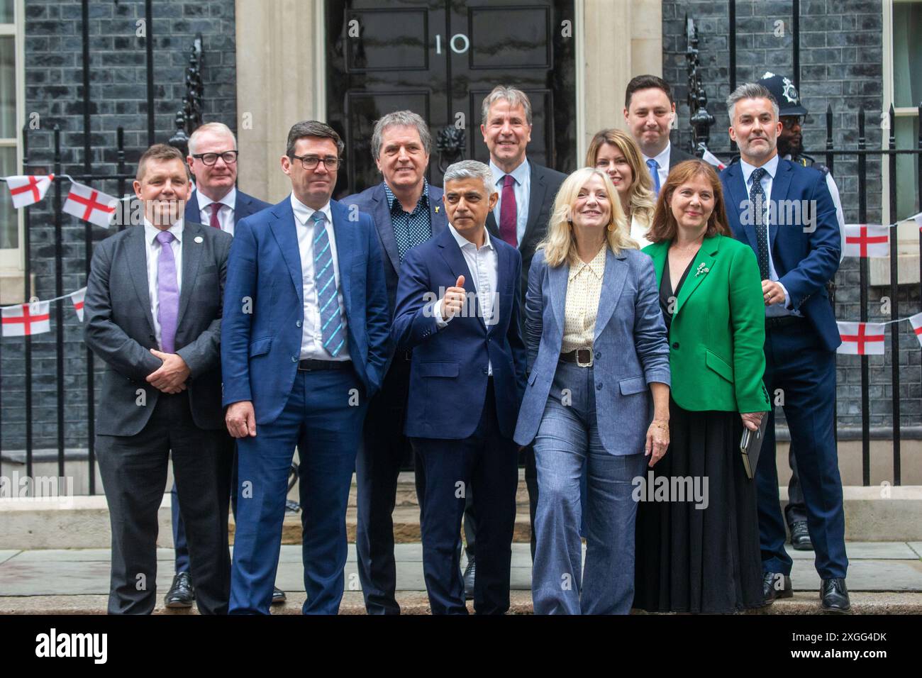 July 9, 2024, London, England, United Kingdom: Regional English mayors ...