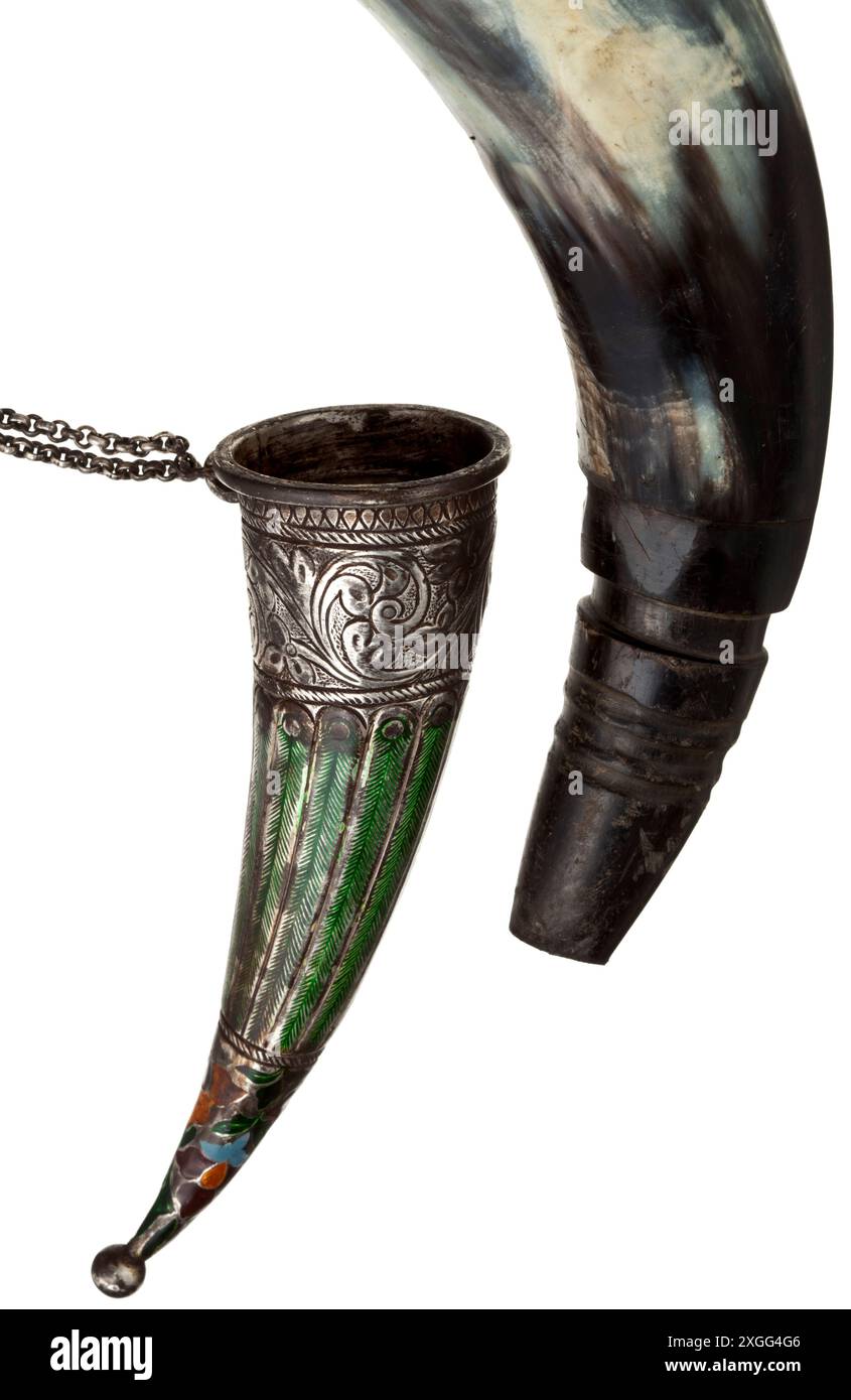 Silver horn hi-res stock photography and images - Alamy