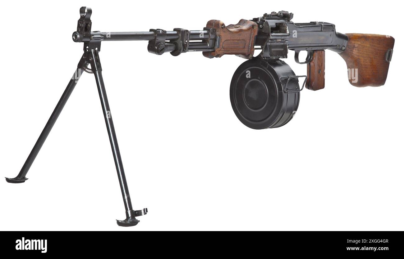 Machine guns, Russia, RPD light machine gun, calibre 7,92 mm ...