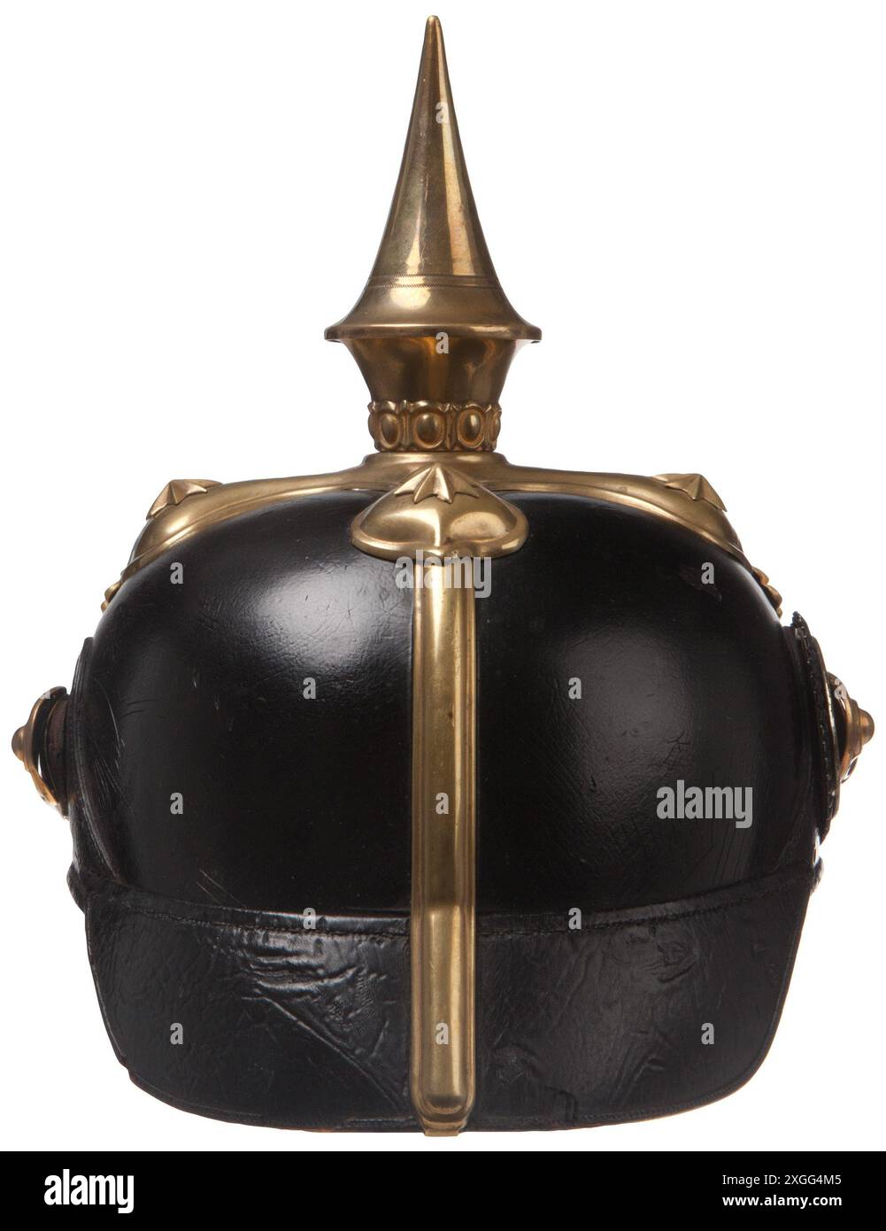 A 1st dragoon pre 1899 officer helmet Fine gold fire gilt Grenadier ...