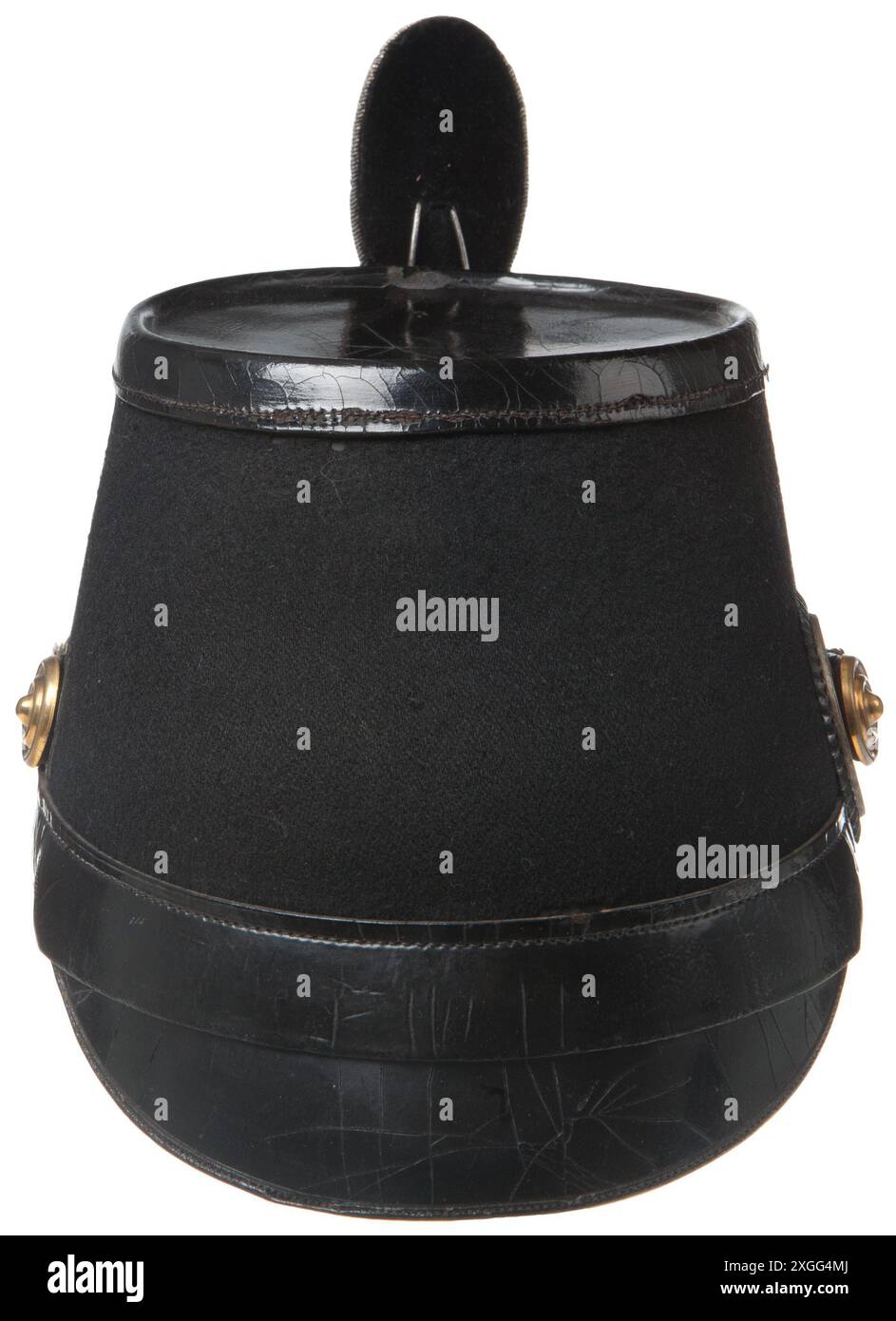 A Garde Jäger officer shako Fine Garde star. Interior shows normal wear ...