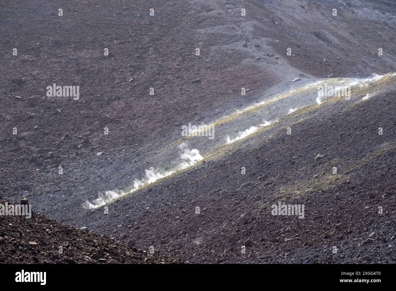 Sulfurous fumaroles vulcano italy hi-res stock photography and images ...