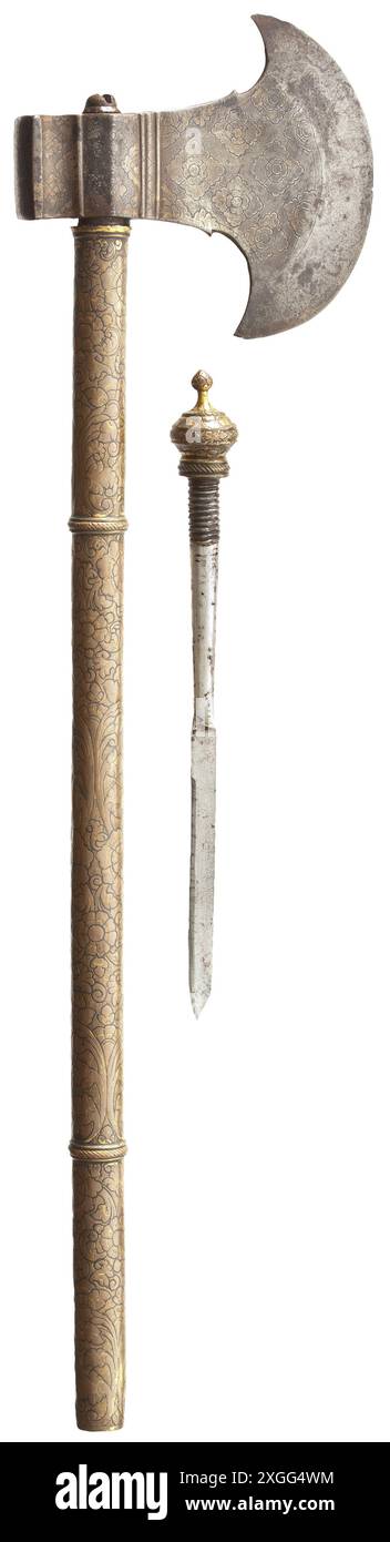weapons, battle axe, 19th century, PROPERTY-RELEASED Stock Photo - Alamy