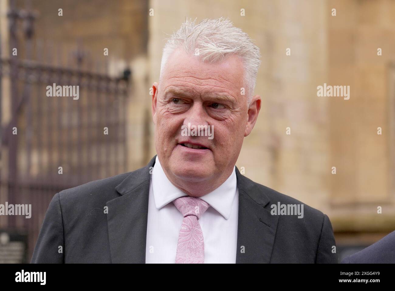 Reform UK MP Lee Anderson arrives at the House of Commons in ...