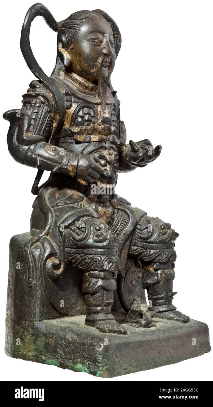 A bronze of Zhen Wu, Ming dynasty, 17th century, PROPERTY-RELEASED ...