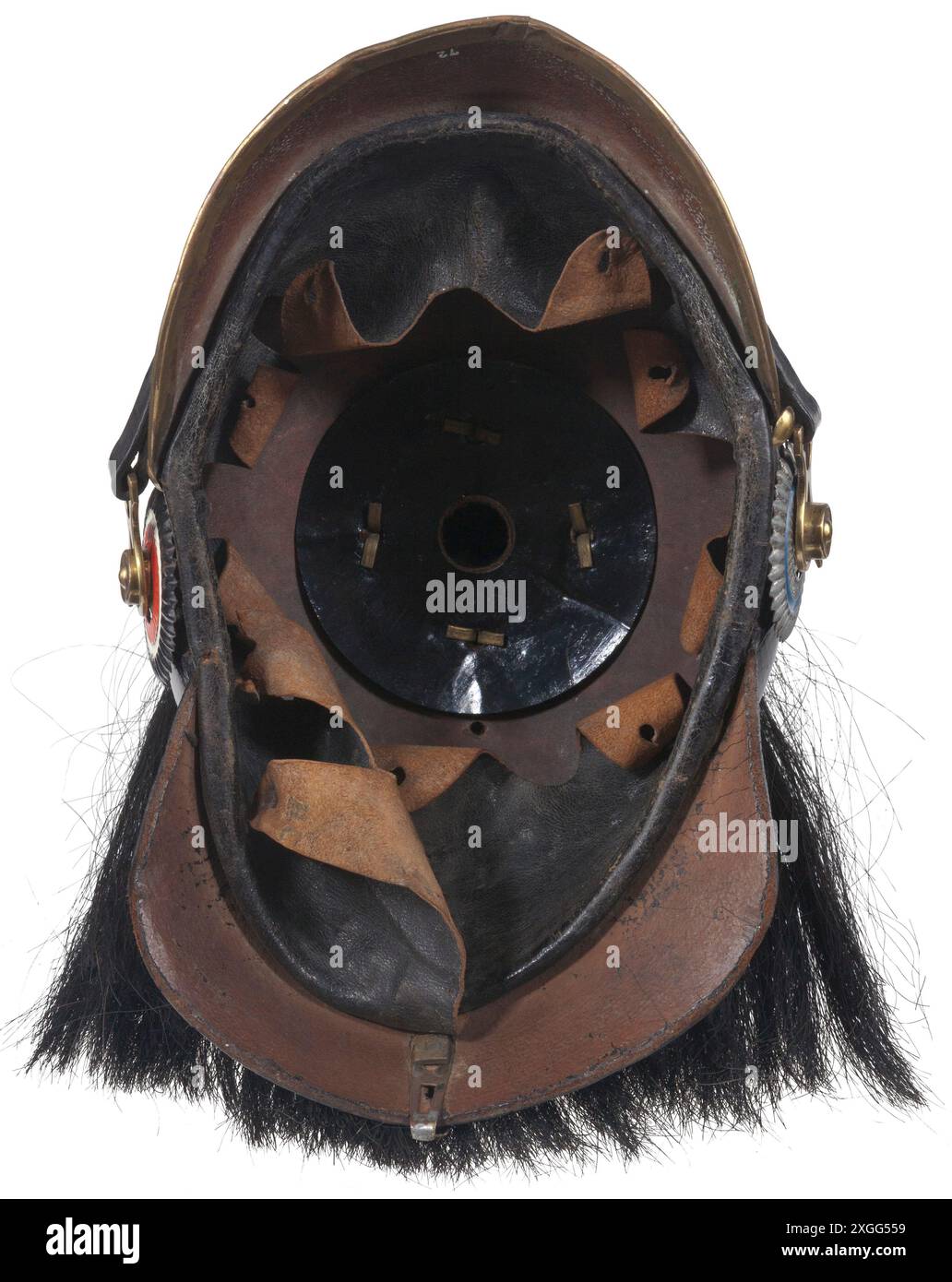 An Imperial German spike helmet for enlisted men in the Bavarian ...