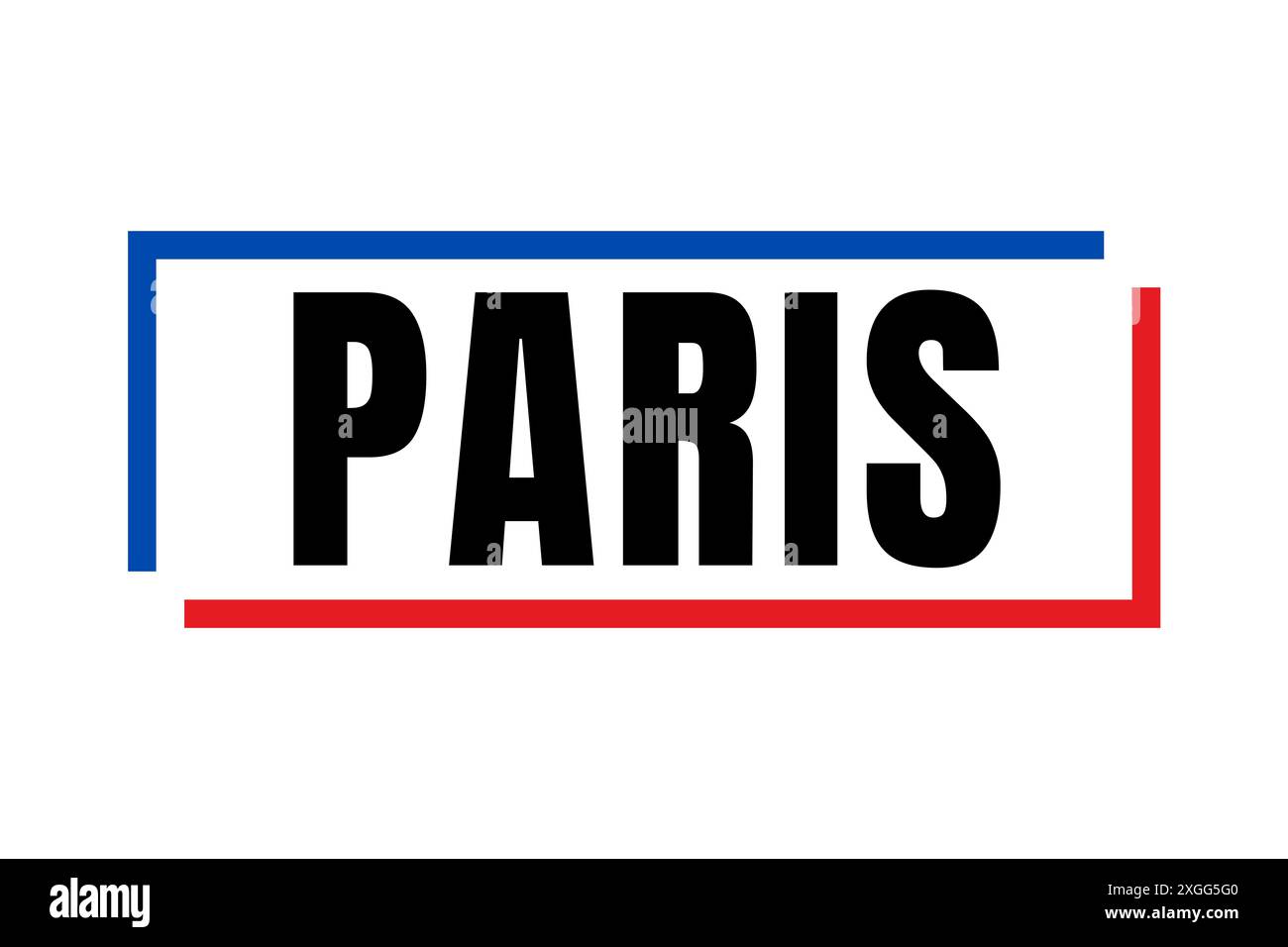 Flag of paris Cut Out Stock Images & Pictures - Alamy