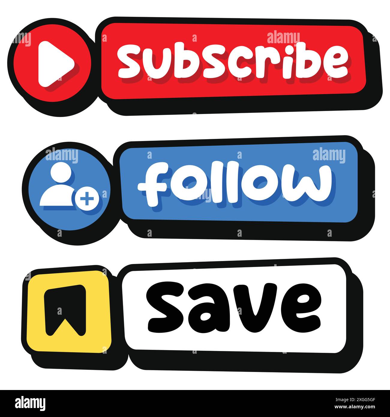 Share button Stock Vector Images - Alamy