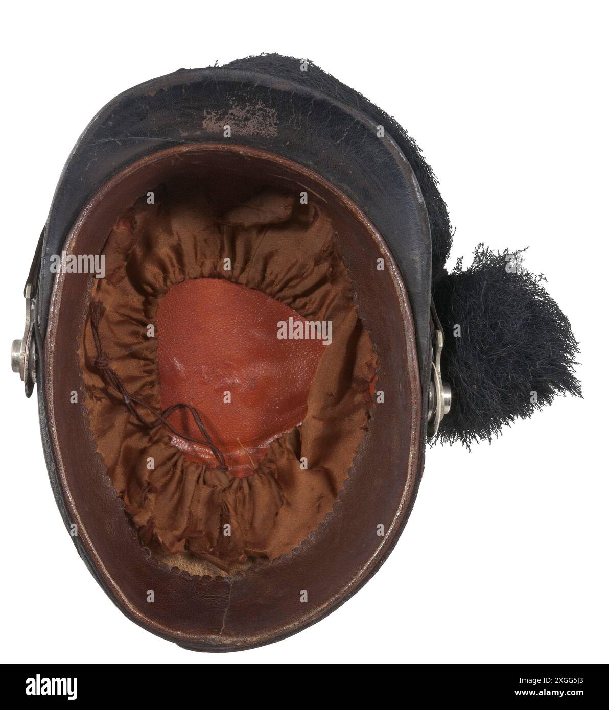 An Imperial German M 1867 NCO Saxon Jäger Battalion shako, Black ...