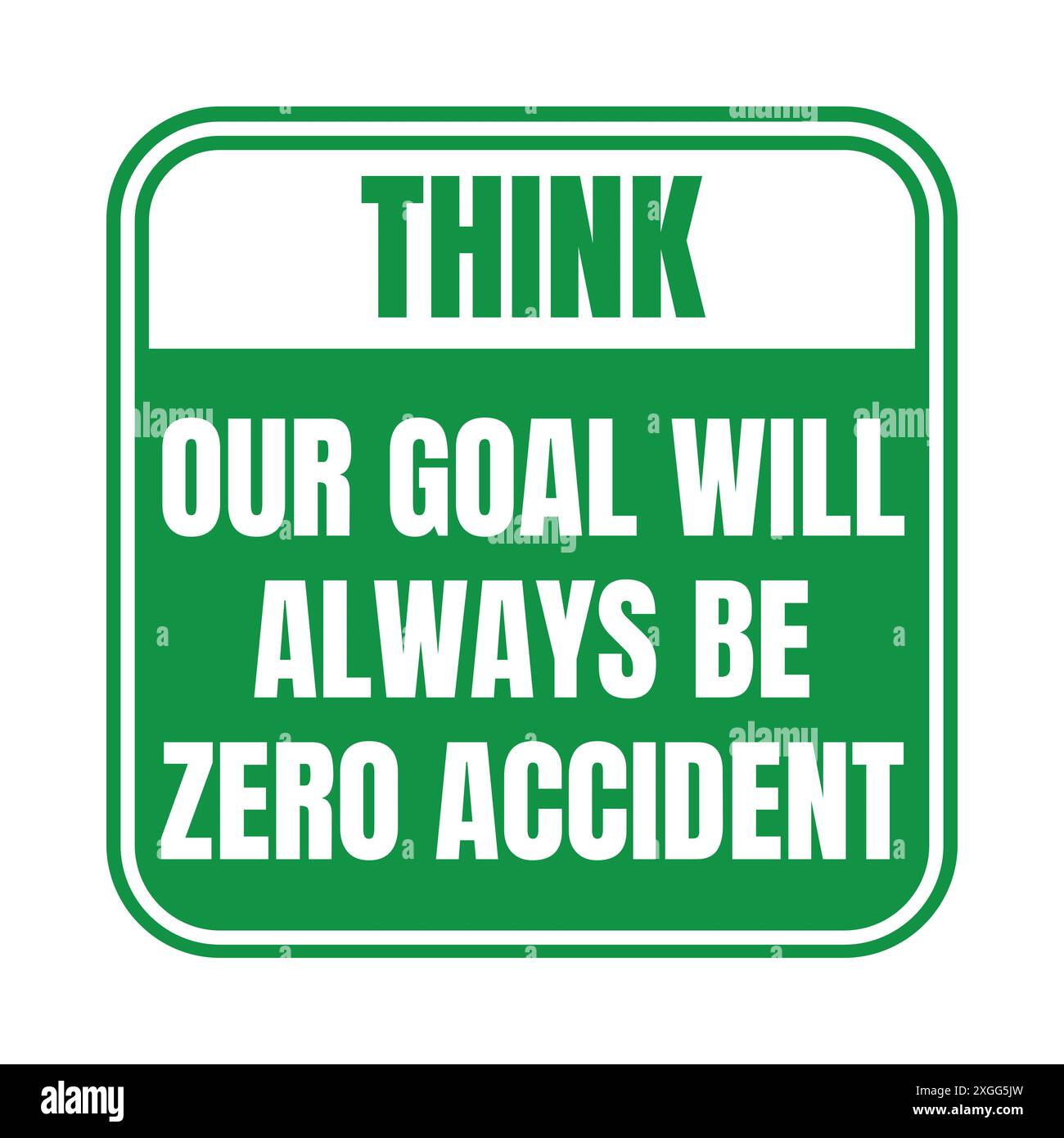 Zero accidents Cut Out Stock Images & Pictures - Alamy