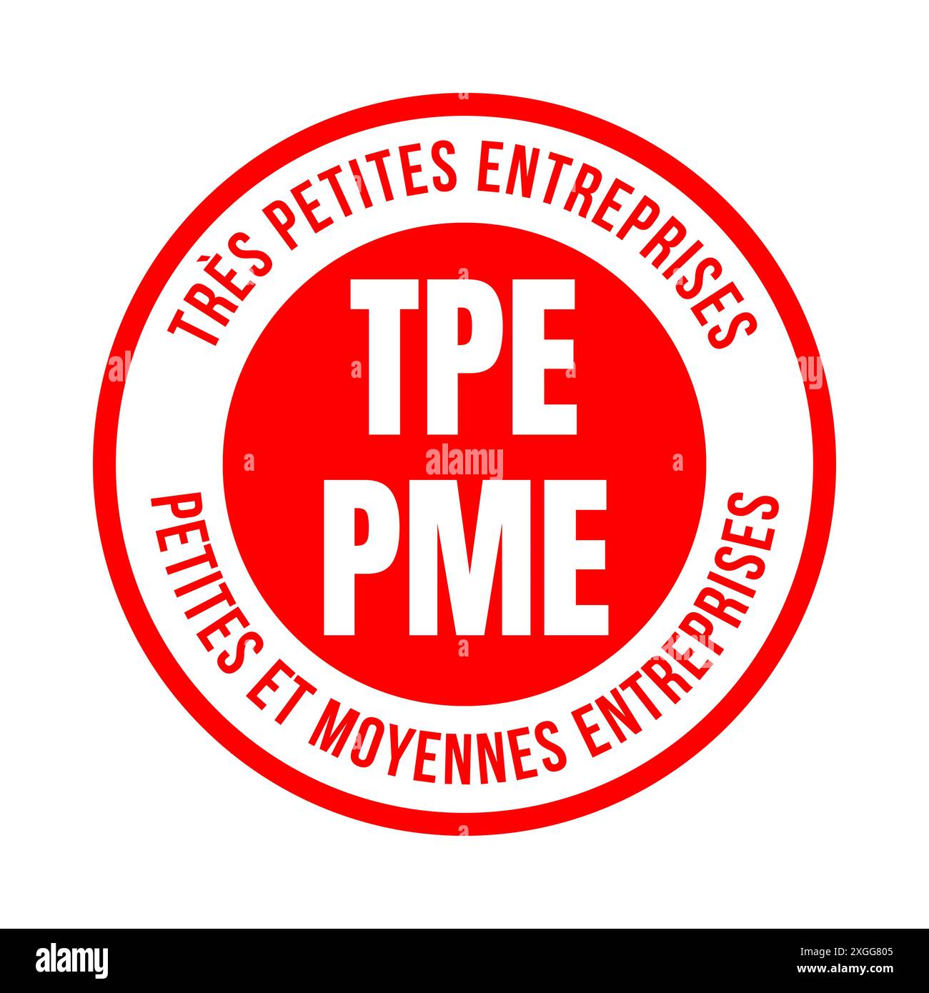 Symbol TPE PME very small companies small and medium-sized companies ...