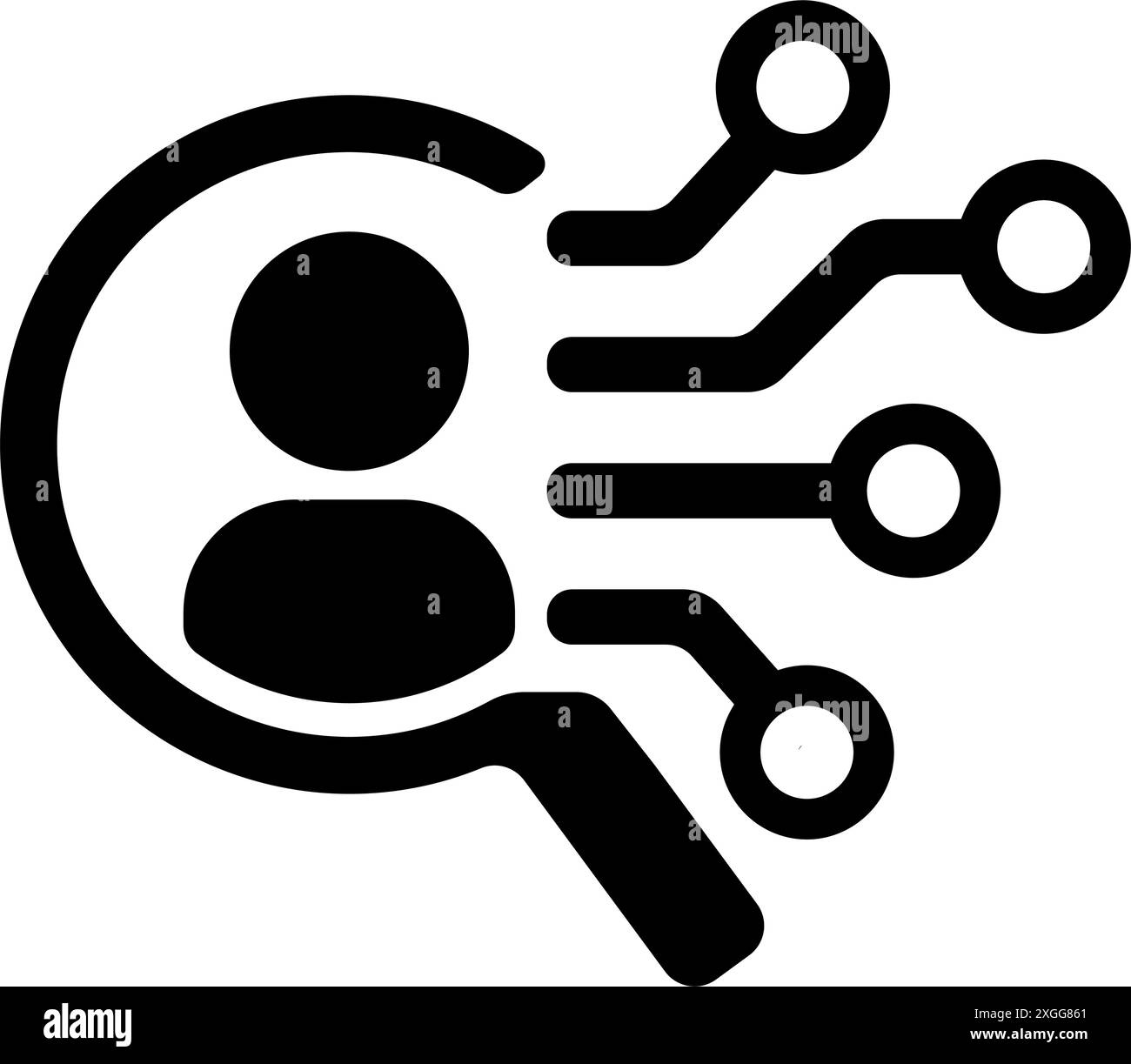 Online recruitment vector icon illustration Stock Vector Image & Art ...