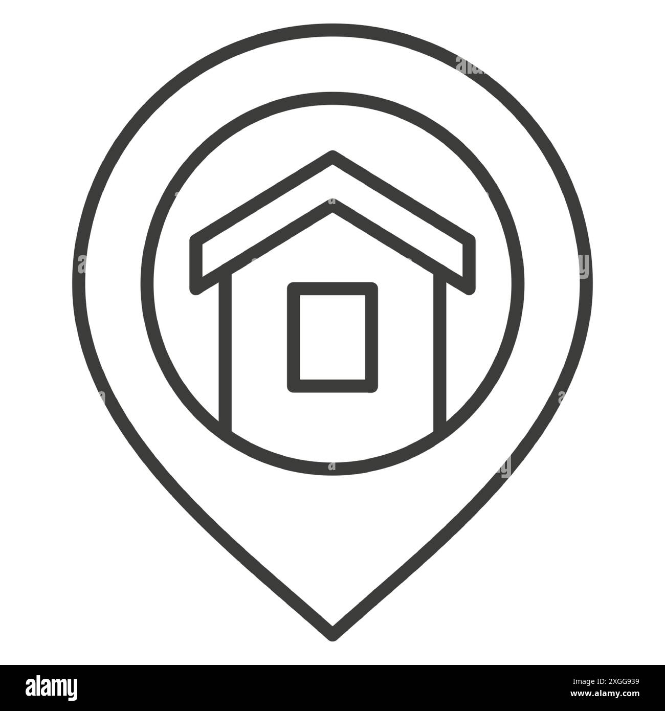 Geoposition vector vectors hi-res stock photography and images - Alamy