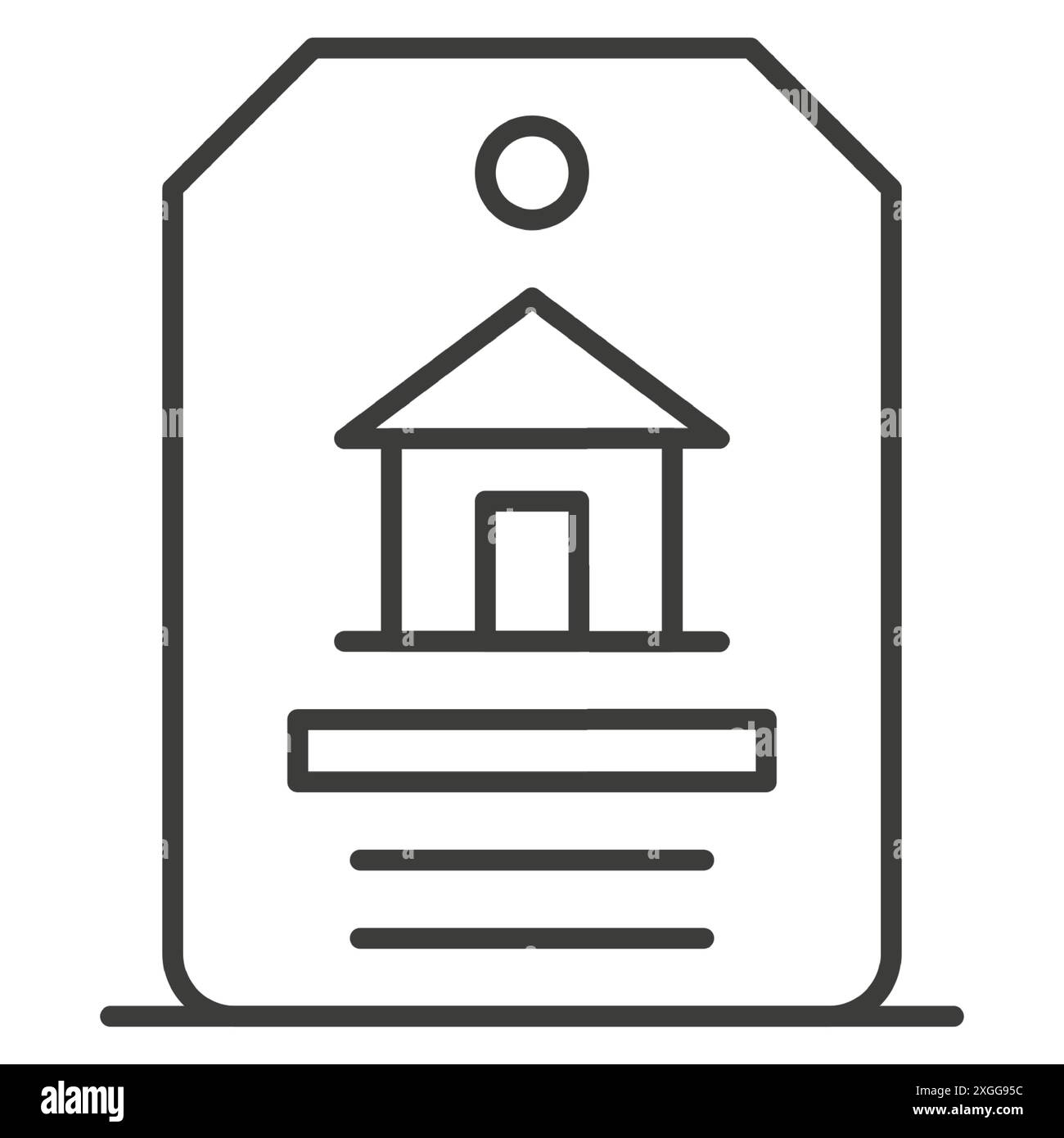 Sale paper icon outline Stock Vector Images - Alamy