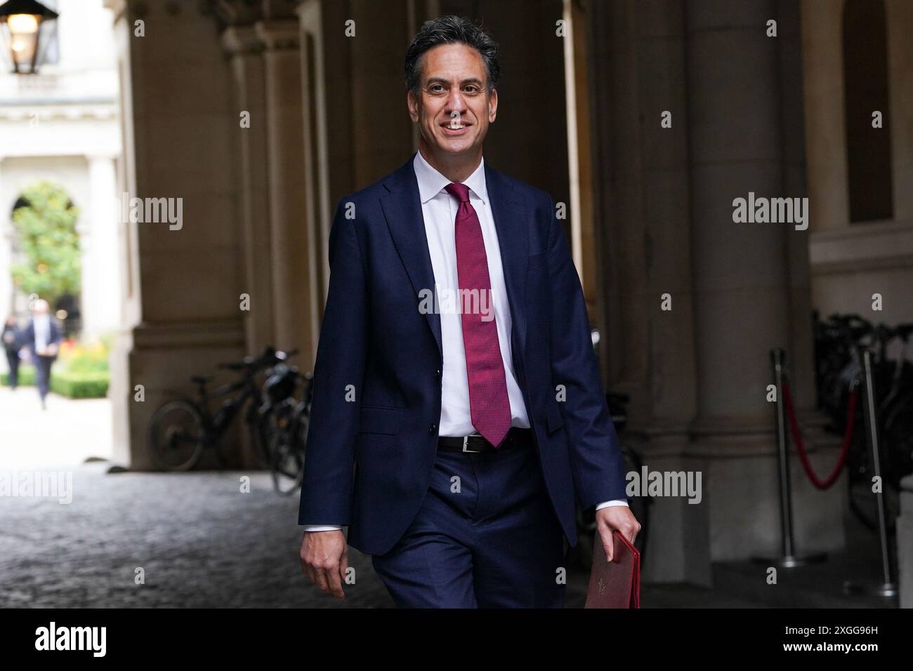 Energy Security and Net Zero Secretary Ed Miliband arriving in Downing ...