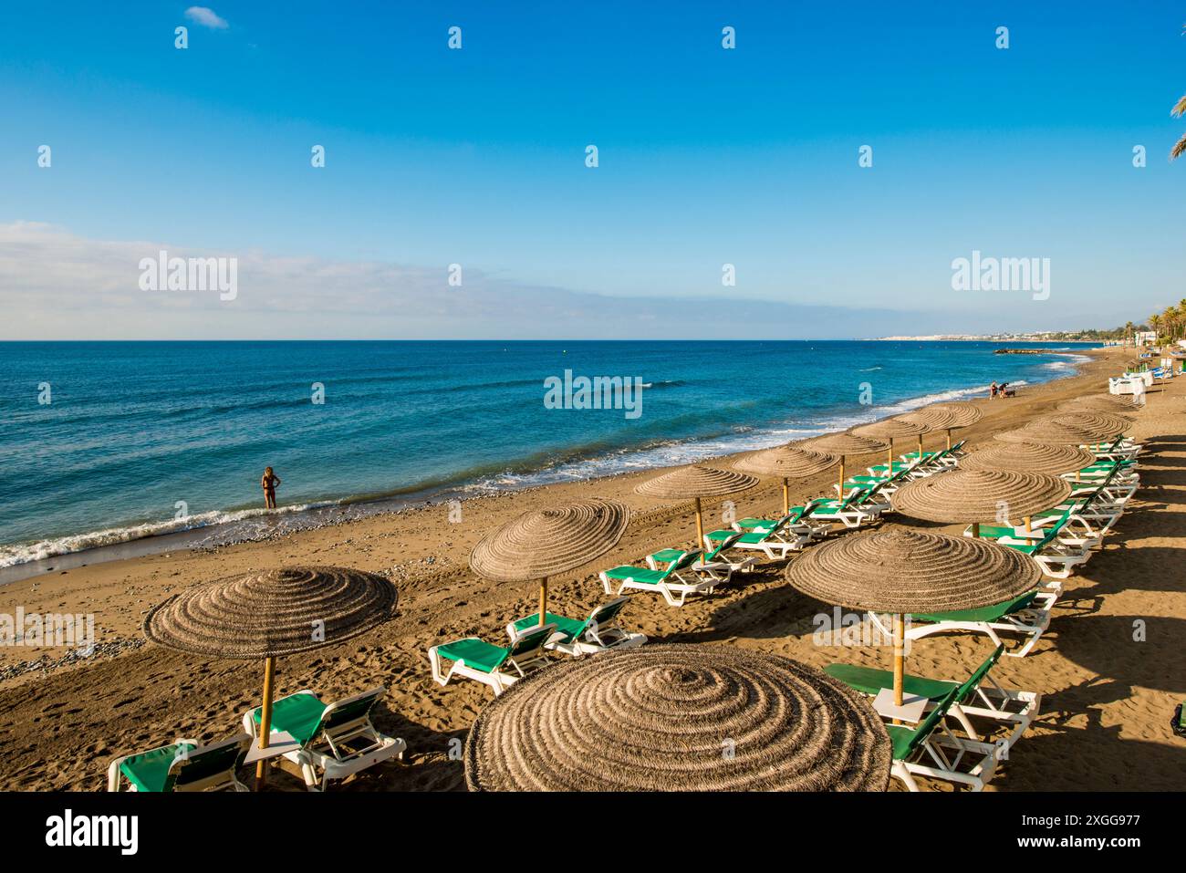 Fontanilla beach marbella hi-res stock photography and images - Alamy
