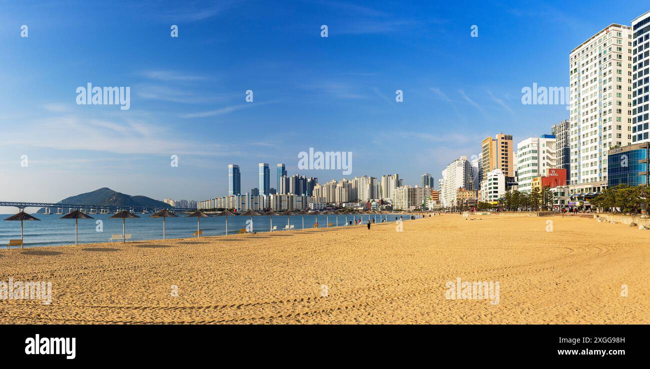 Gwangalli beach, Busan, South Korea, Asia Stock Photo - Alamy