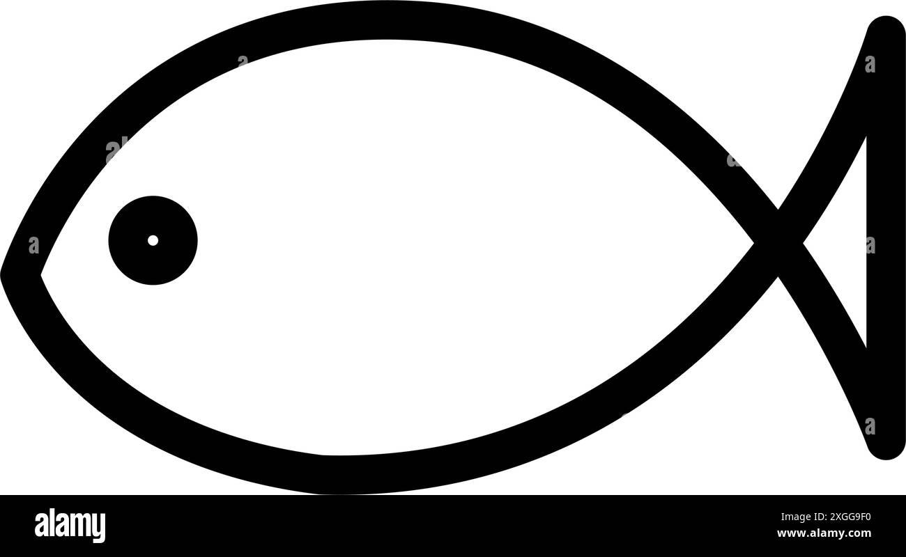 Fish outline png hi-res stock photography and images - Alamy