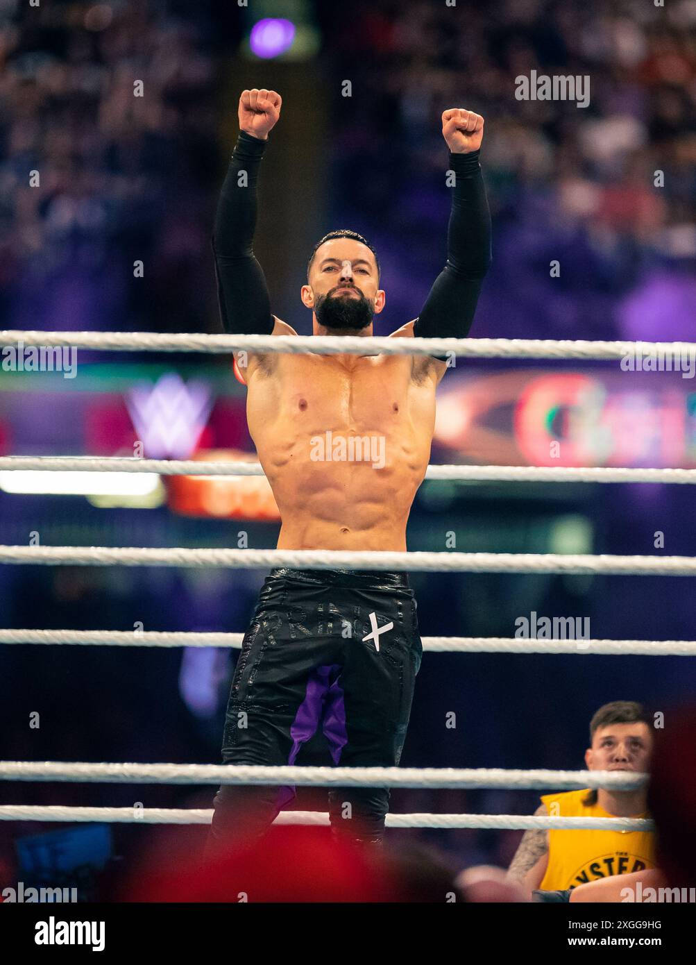 WWE Wrestling Superstar Finn Balor at Clash at the Castle in Cardiff ...