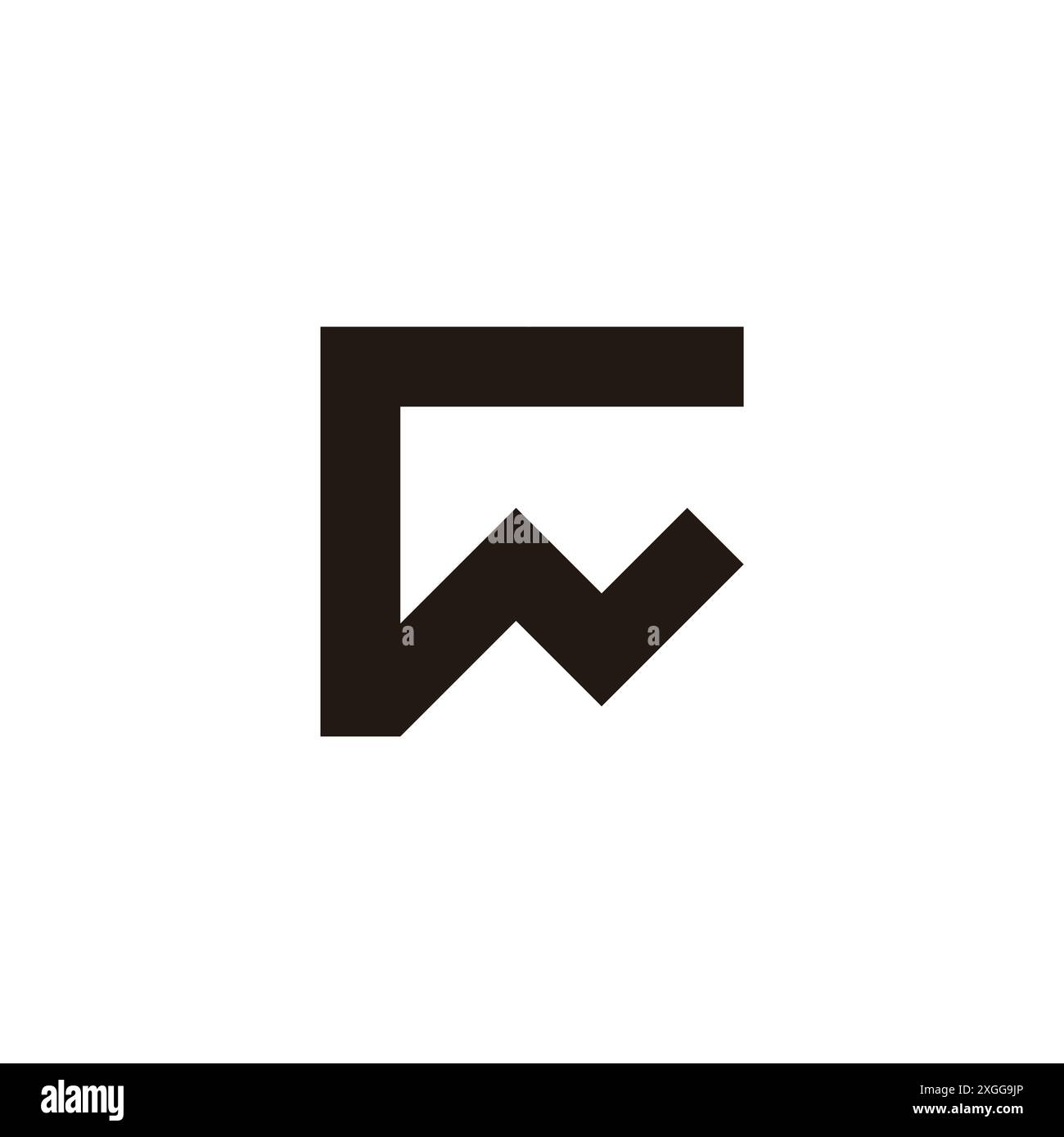 letter cn simple geometric line logo vector Stock Vector Image & Art ...
