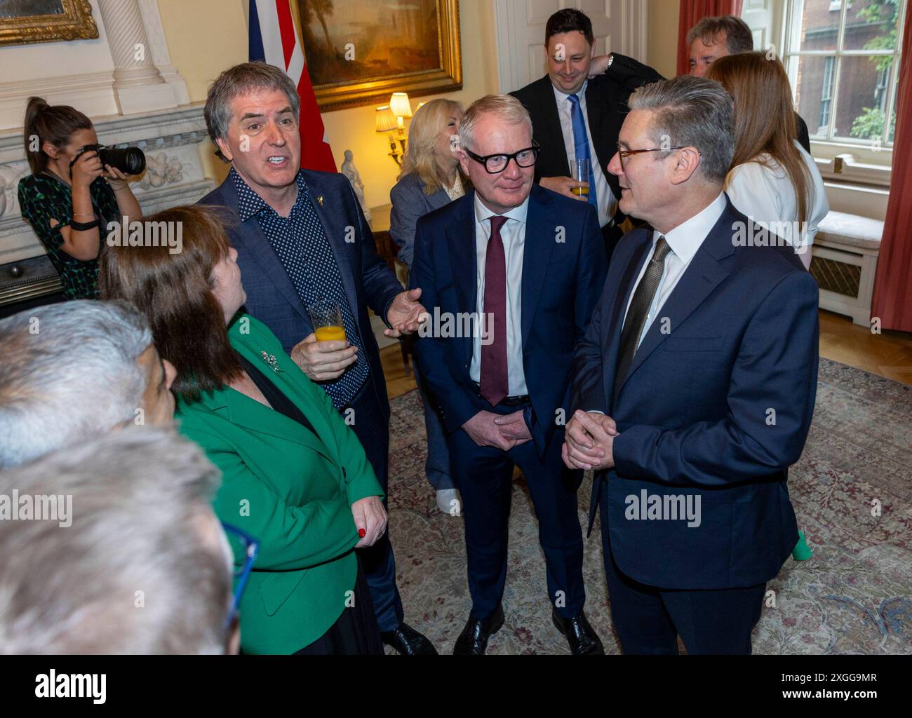 Prime Minister Sir Keir Starmer (right) with Mayor of East Midlands ...