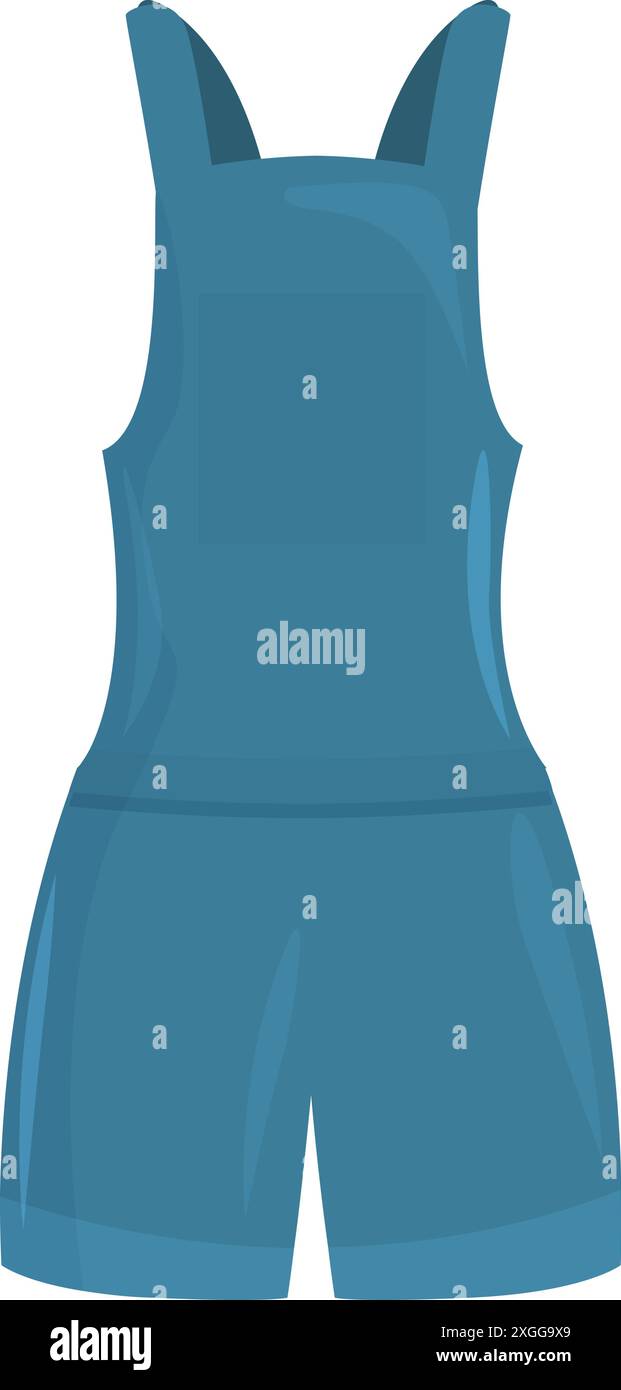 Blue denim overalls representing workwear fashion for professionals ...