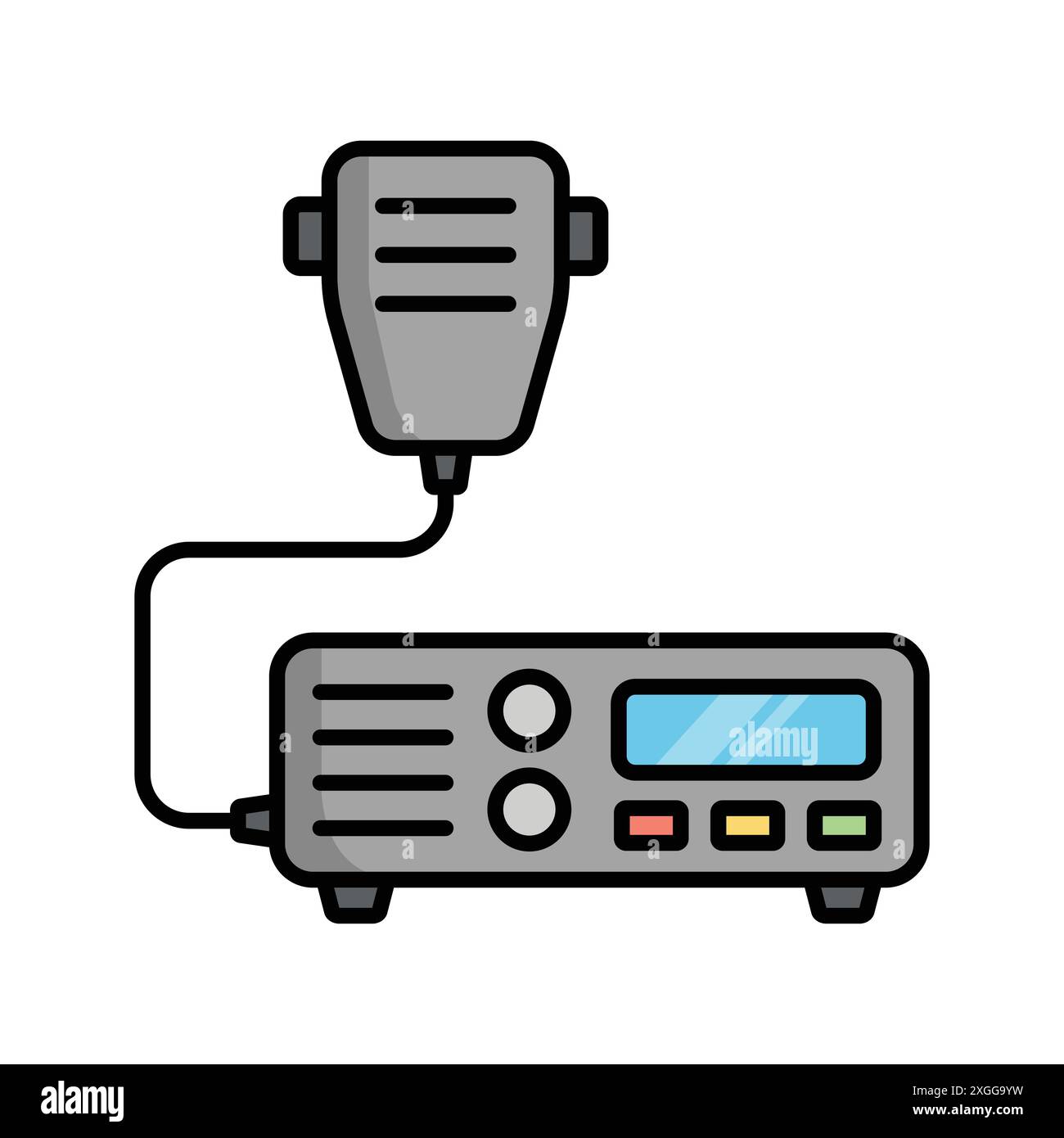 radio transmitter icon vector design template in white background Stock Vector Image & Art - Alamy