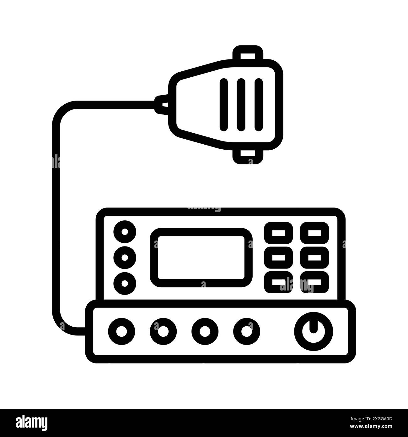 Radio antenna military Stock Vector Images - Alamy