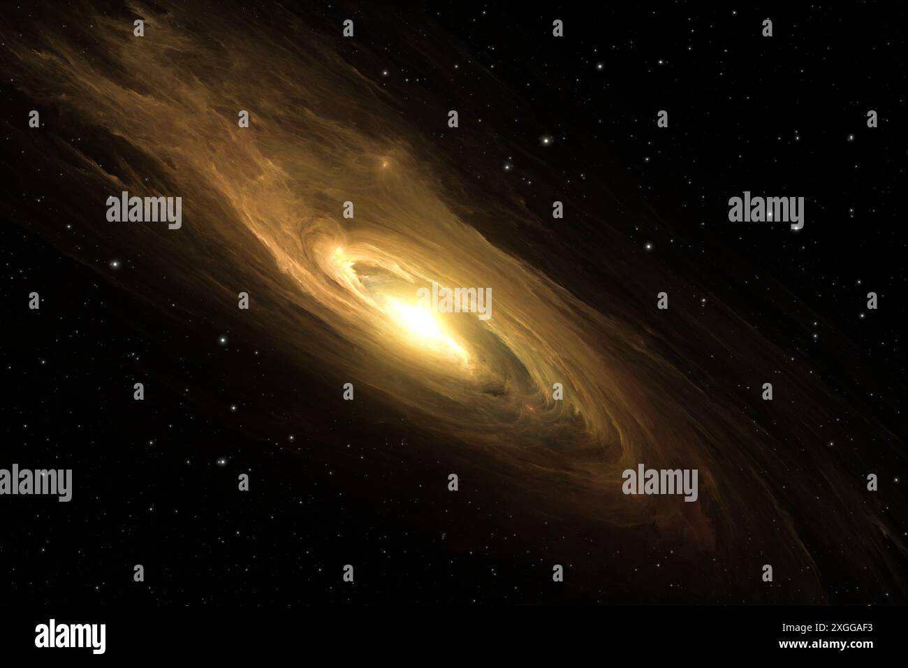 Formation of the solar system, gas and dust contracts under gravity. 3d ...