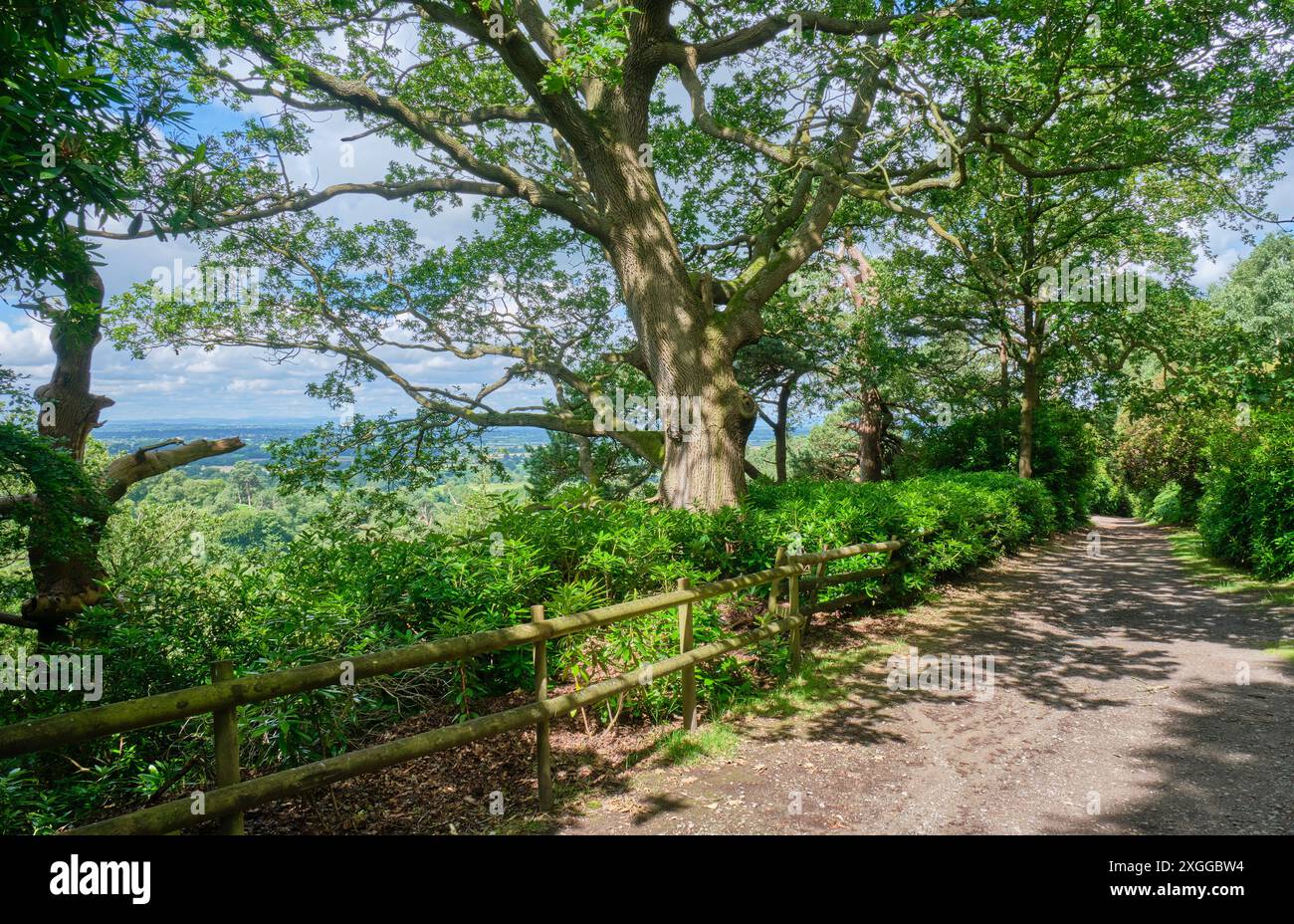 The Terrace at Hawkstone Follies, Hawkstone Park, Weston-under ...