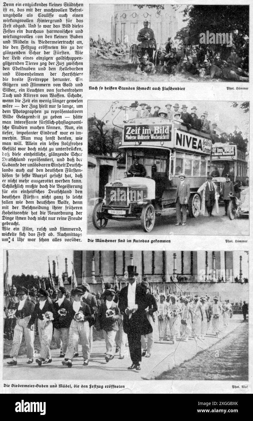 press / media, magazines, "Zeit im Bild", report "The centenary of the ...