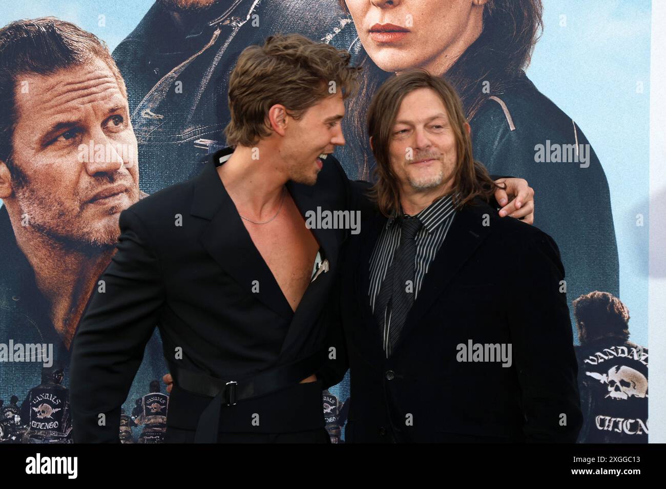 LOS ANGELES - JUN 17: Austin Butler, Norman Reedus at “The Bikeriders ...