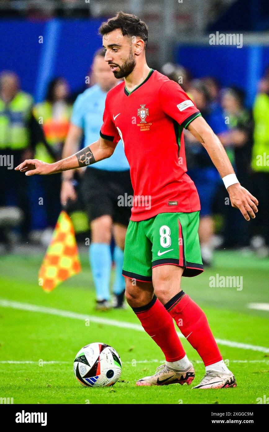 Bruno FERNANDES of Portugal during the UEFA Euro 2024, Quarter-finals ...