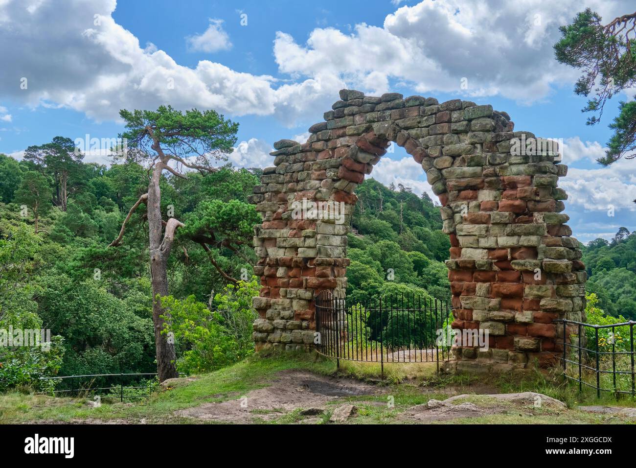 The Grotto Arch at Hawkstone Follies, Hawkstone Park, Weston-under ...