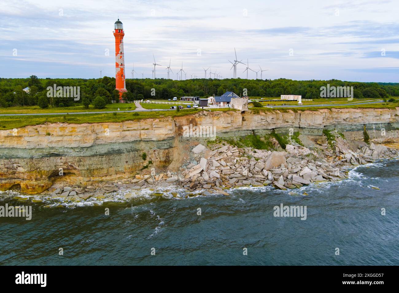 Estonia, Paldiski July 7, 2024. A popular place among tourists and ...