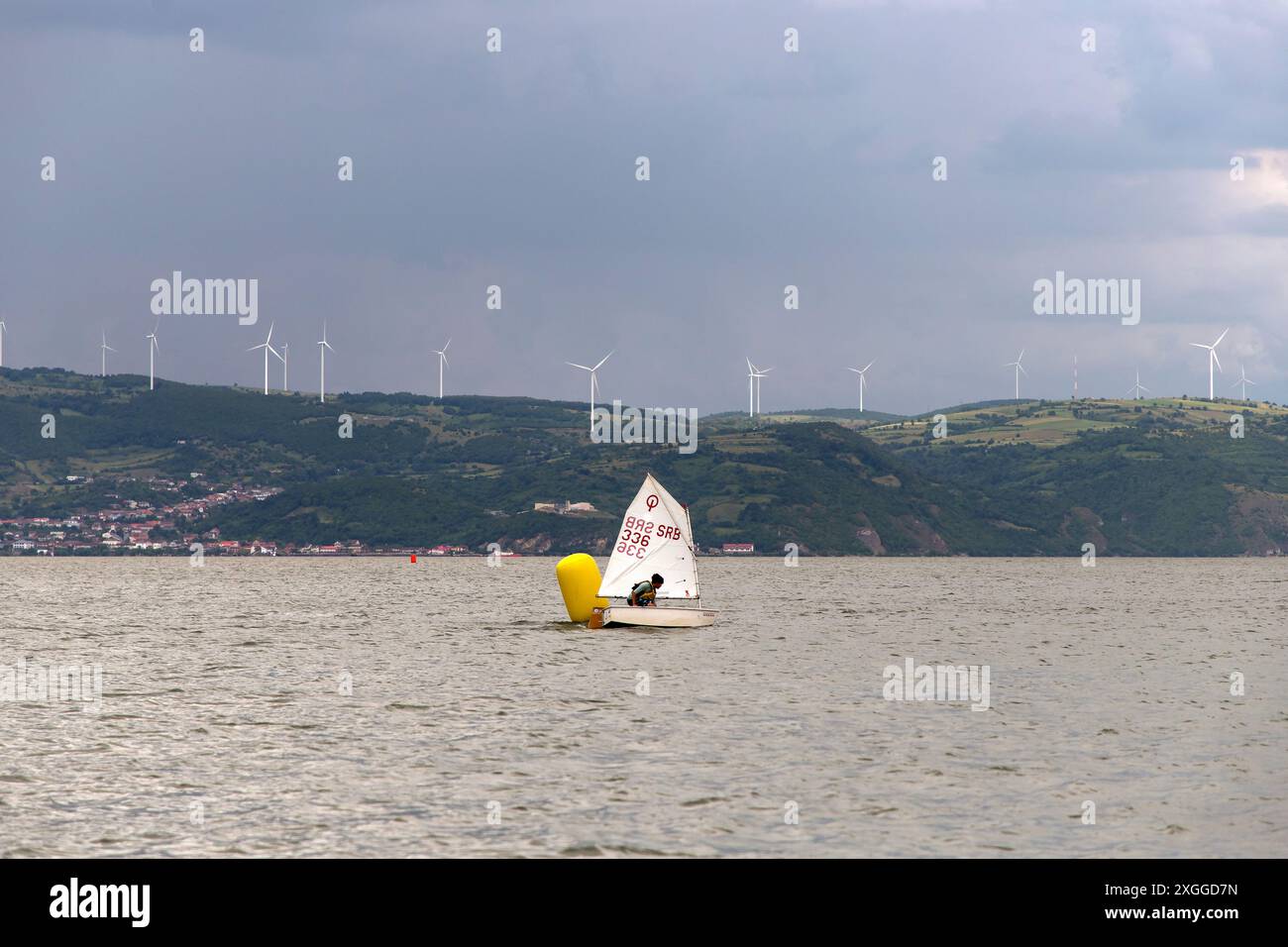 Sailing boat race buoy hi-res stock photography and images - Alamy