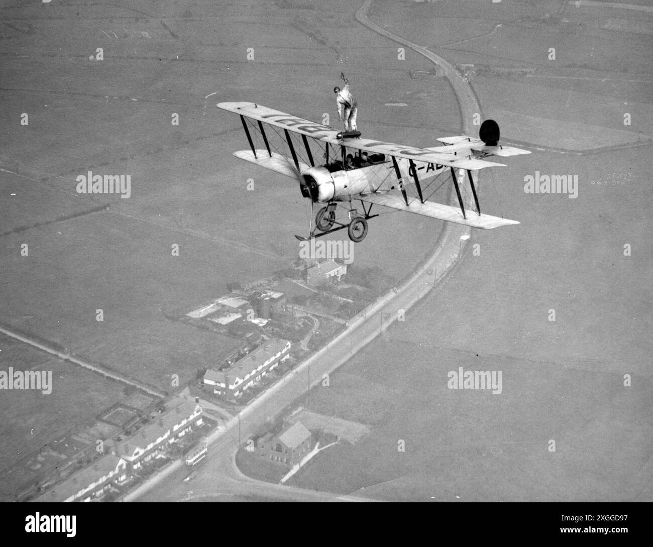 Bi wing aircraft Black and White Stock Photos & Images - Alamy