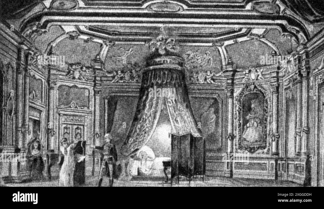 theatre / theater, opera, "Pique Dame", by Peter Tchaikovsky, libretto ...