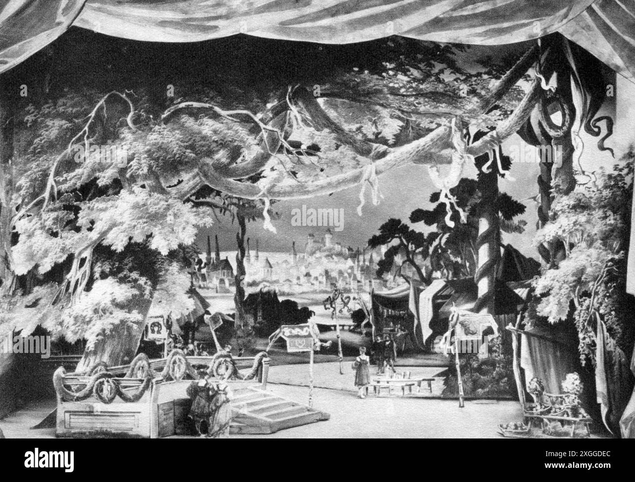 theatre / theater, opera, "Die Meistersinger von Nuernberg", by Richard ...