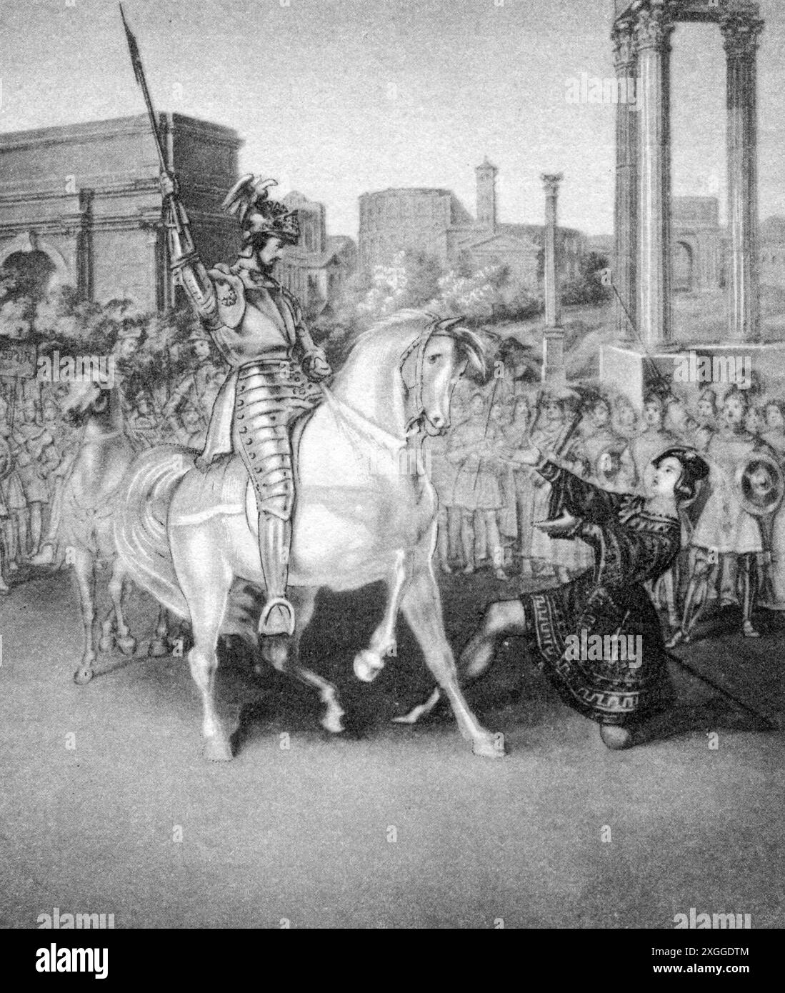 theatre / theater, opera, "Rienzi", from Richard Wagner, world premiere ...