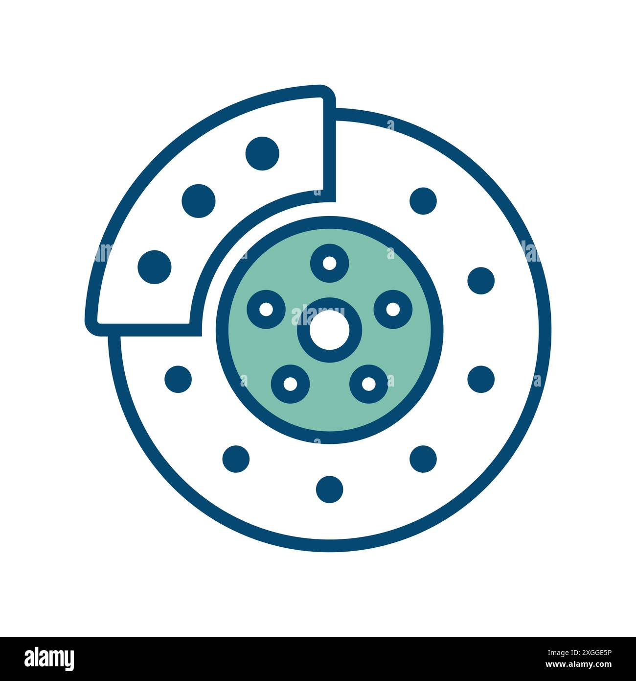 brake icon vector design template in white background Stock Vector ...