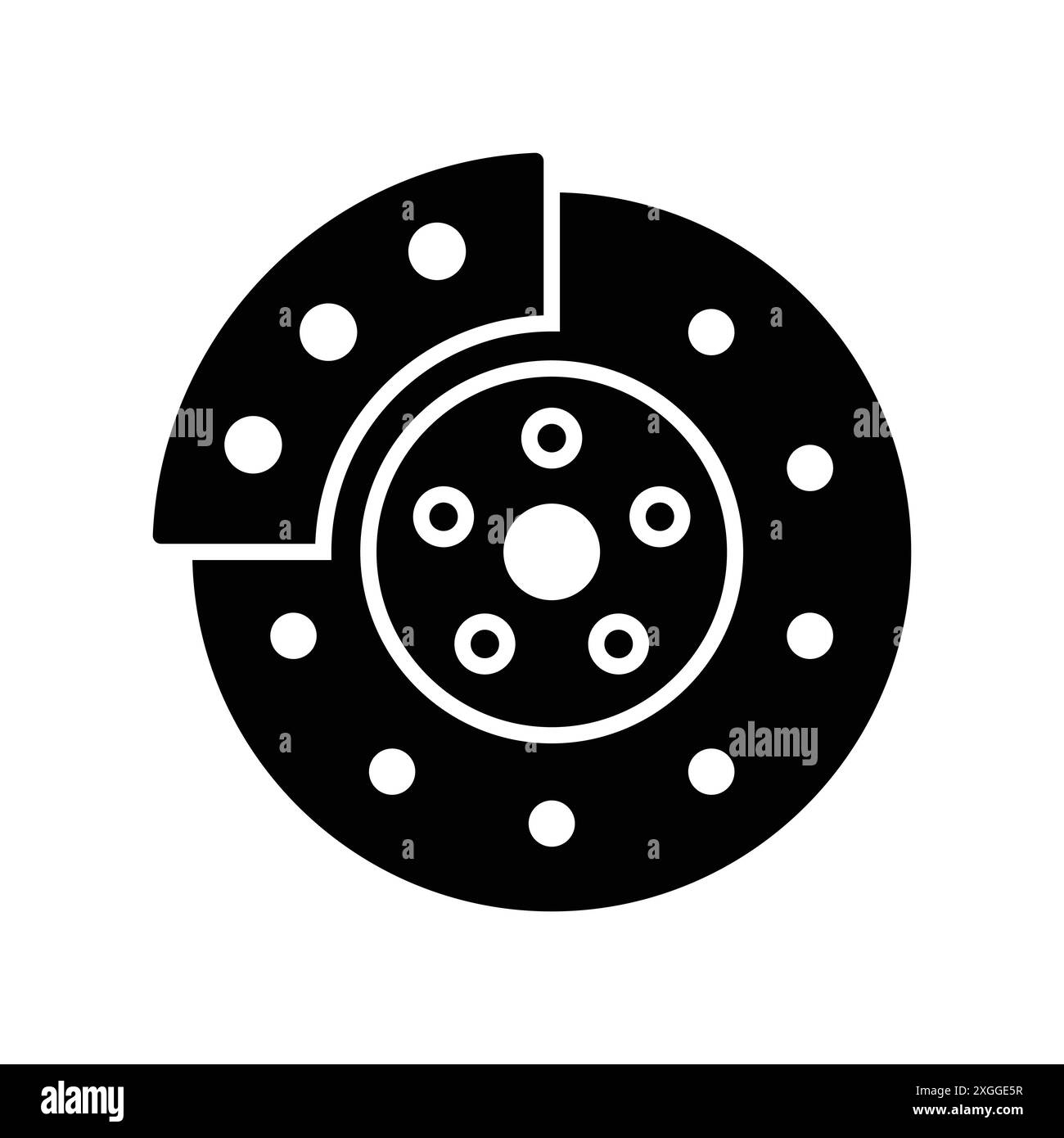 brake icon vector design template in white background Stock Vector ...