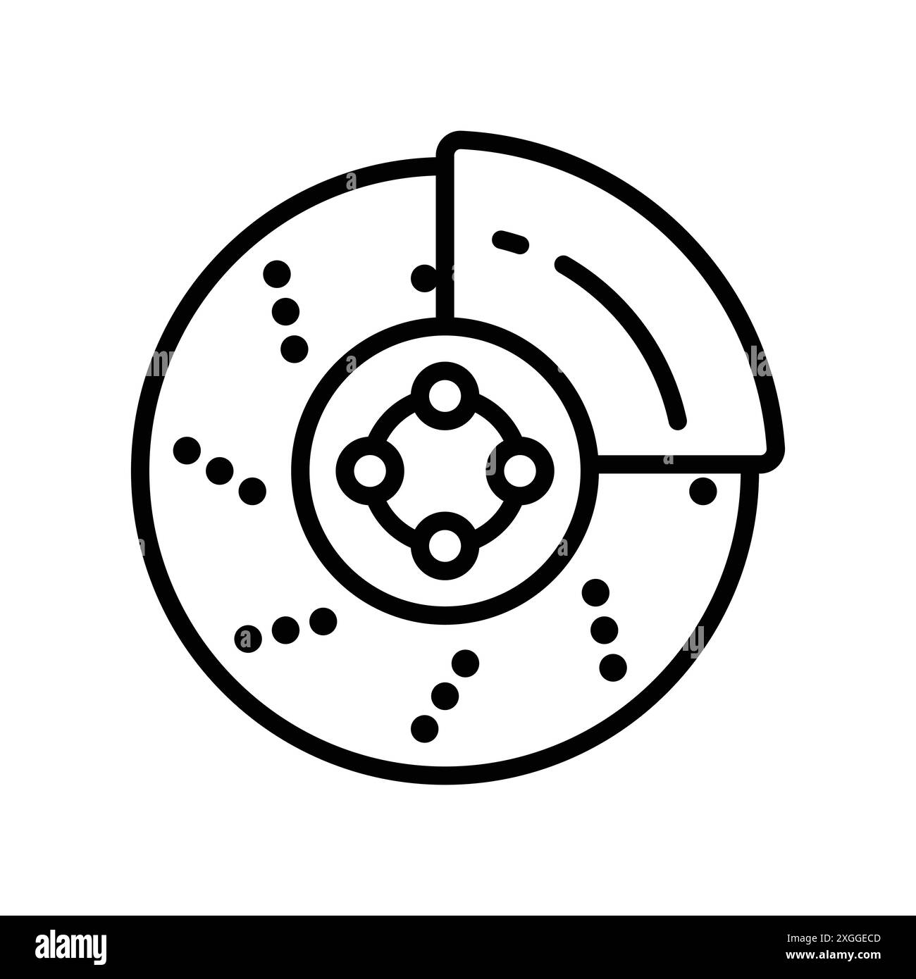 brake icon vector design template in white background Stock Vector ...