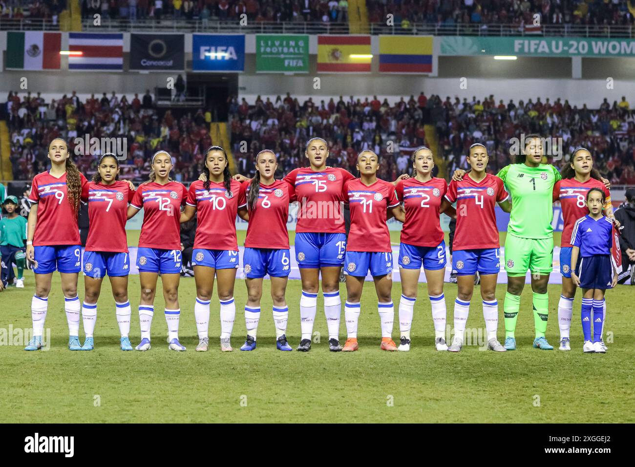 Maria Paula Salas, Maira Paula Arce, Fiama Hidalgo, Amelie Araya, Sianyf Aguero, Celeste Jimenez ...