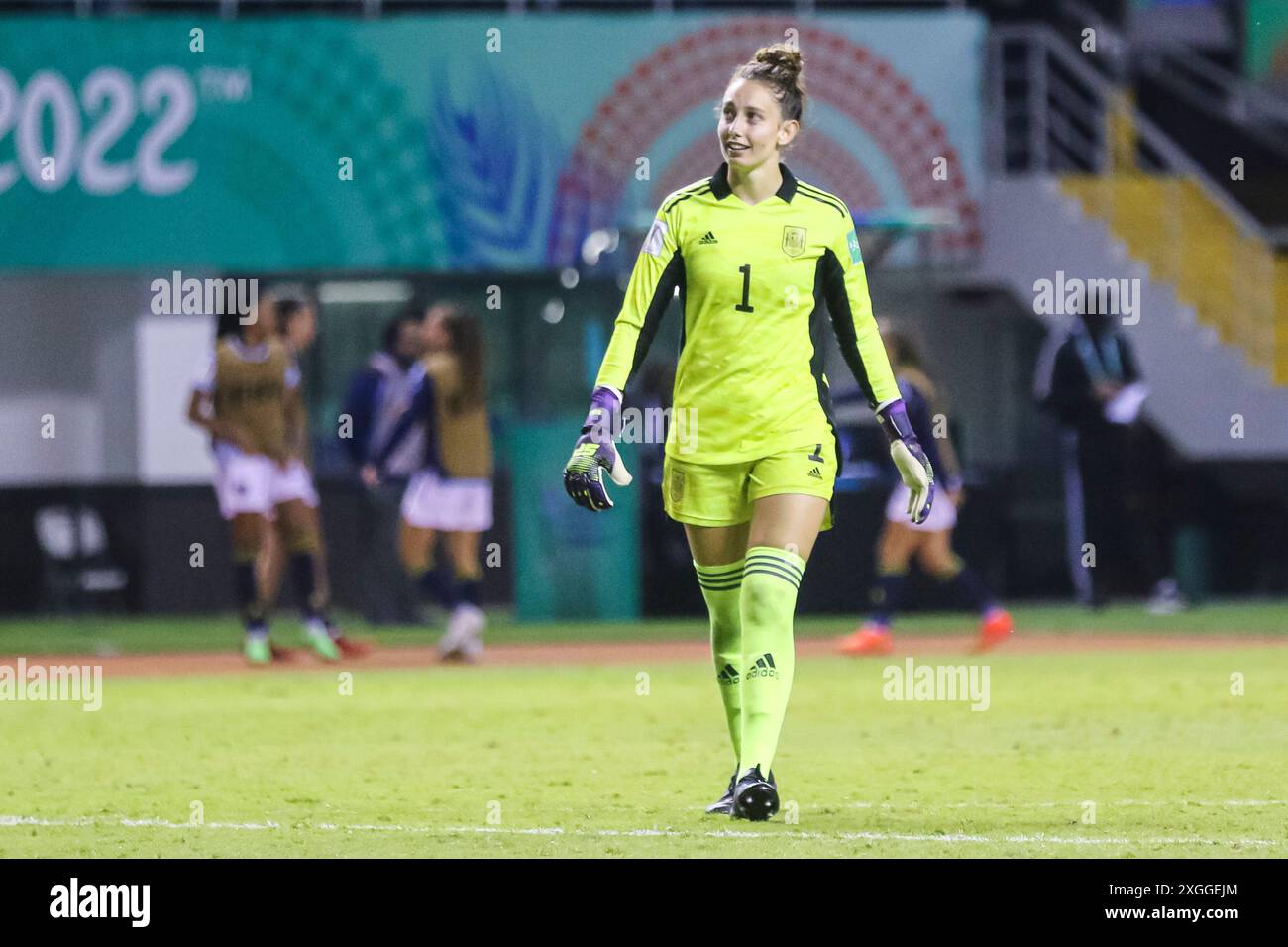 Goalkeeper Adriana Nanclares of Spain during the FIFA U-20 Women's ...