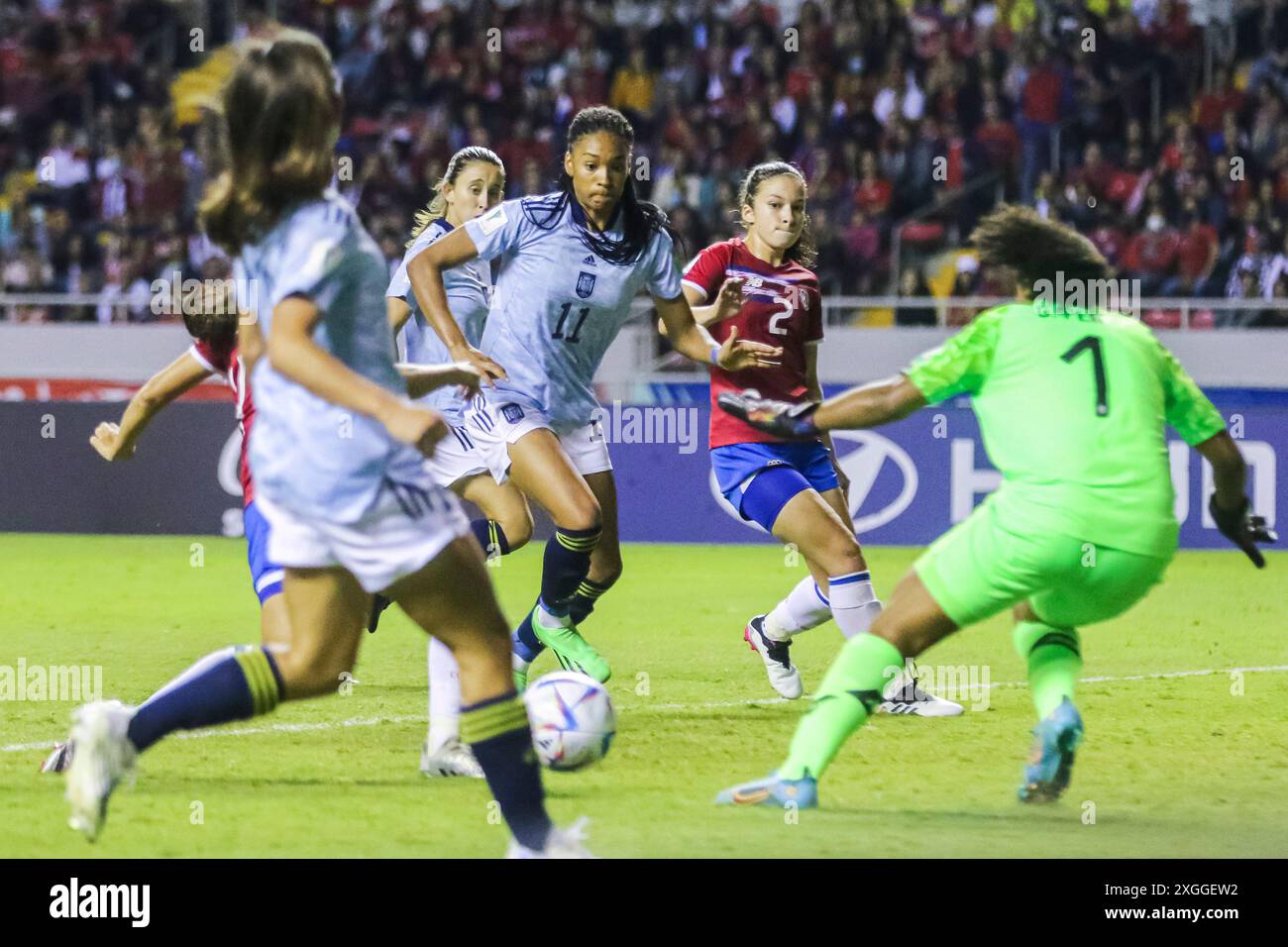 Salma Paralluelo of Spain during the FIFA U-20 Women's World Cup Costa ...